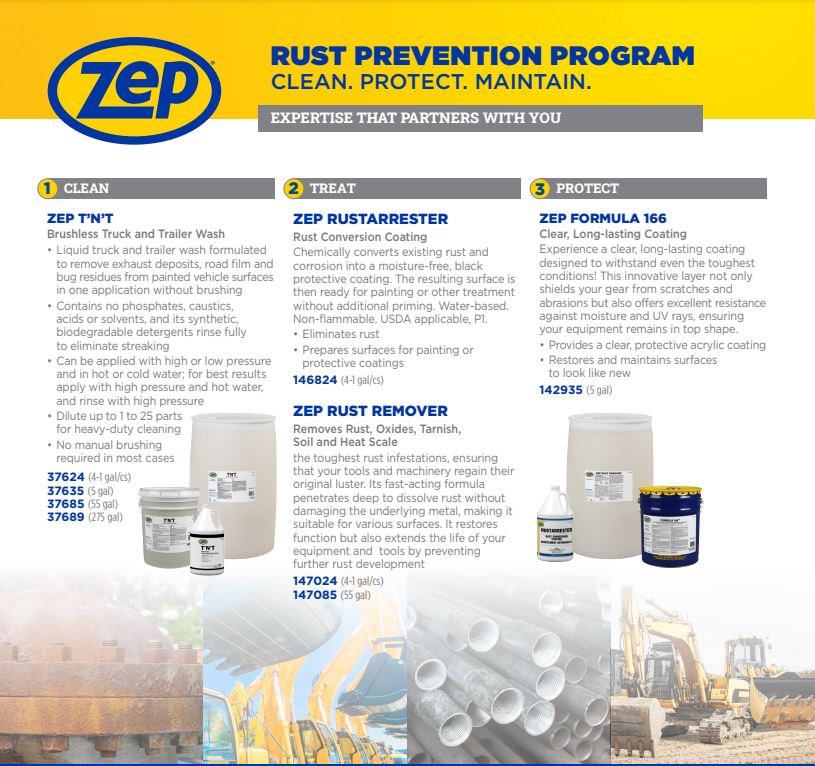 Rust Prevention Program – Zep Inc.