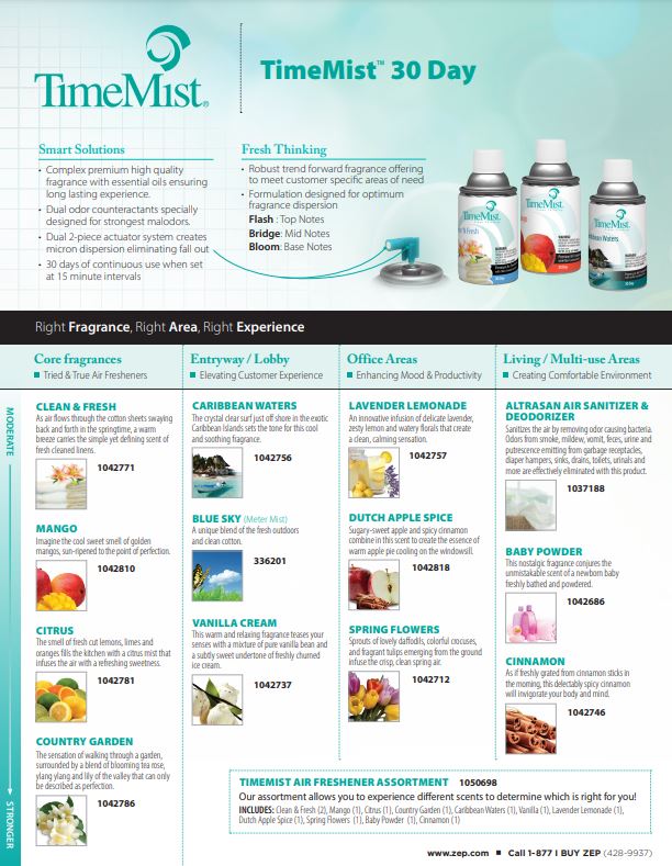 American TimeMist Catalog – Zep Inc.