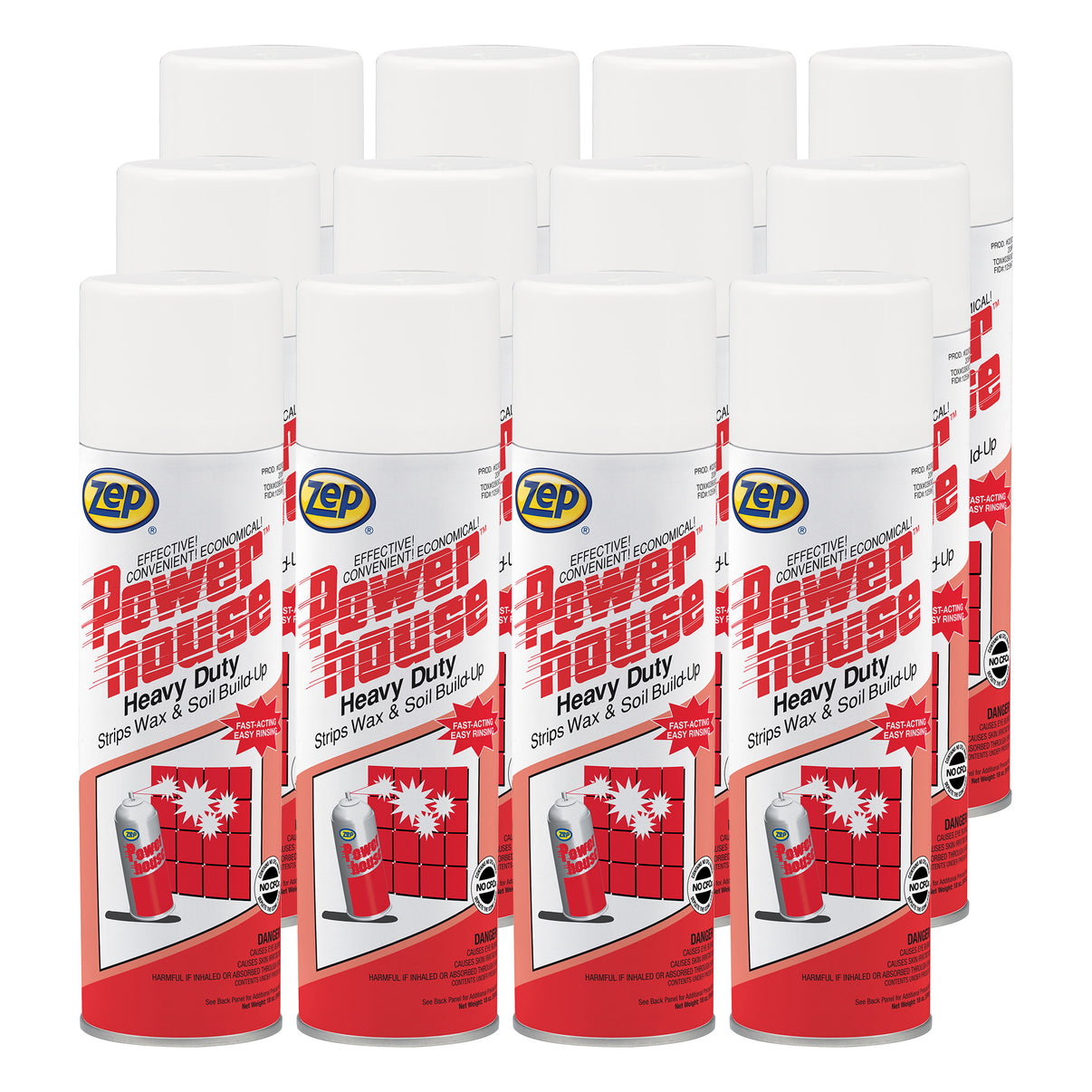 Zep Powerhouse Heavy-Duty Wax Stripper – Fast-Acting Floor Wax Remover ...