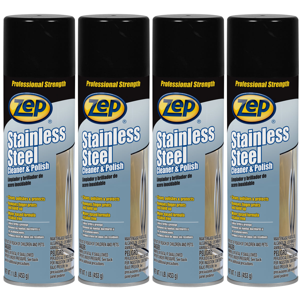 Stainless Steel Cleaner and Polish Spray - 18 Ounce – Zep Inc.