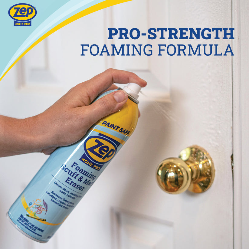 Zep Home Pro Foaming Wall Cleaner & Scuff Remover – Zep Inc.