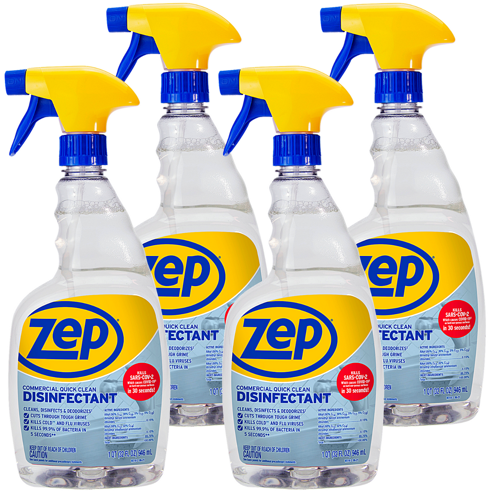 Quick Clean Disinfectant Cleaner - 32 oz. – Zep Inc.