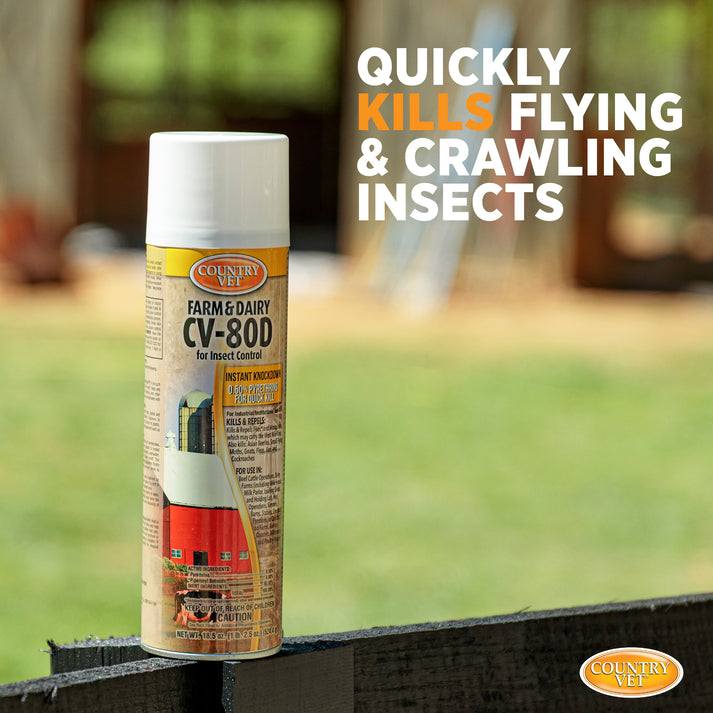 CV-80D Farm and Dairy Insect Control Spray - 18.5 oz. – Zep Inc.