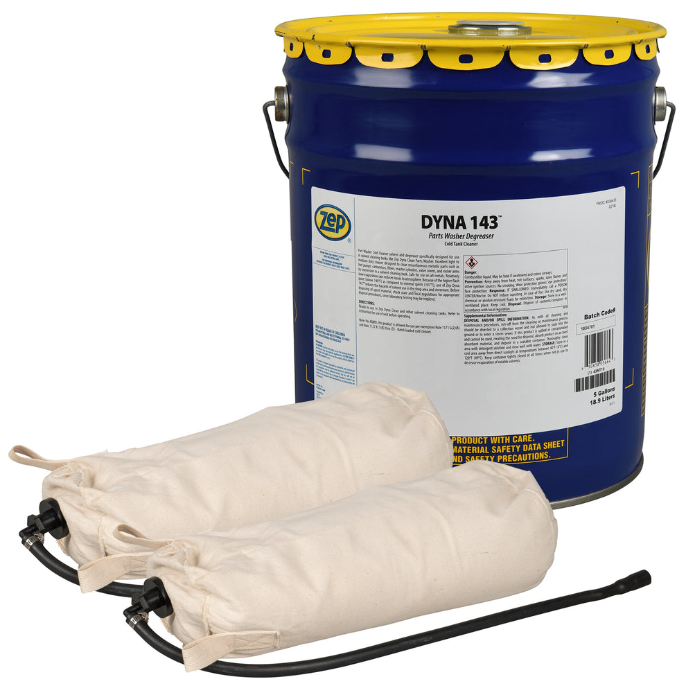 Zep Dyna 143 Parts Washer Degreaser - Parts Cleaner Solvent – 5 Gallon – Zep Inc.