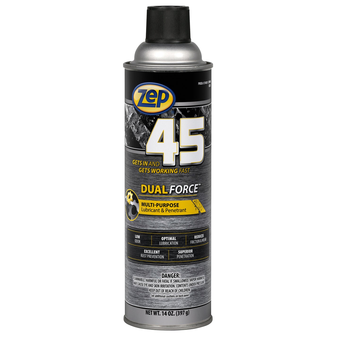 Zep 45 Dual Force Lubricant and Penetrant – Reduces Friction and Wear ...