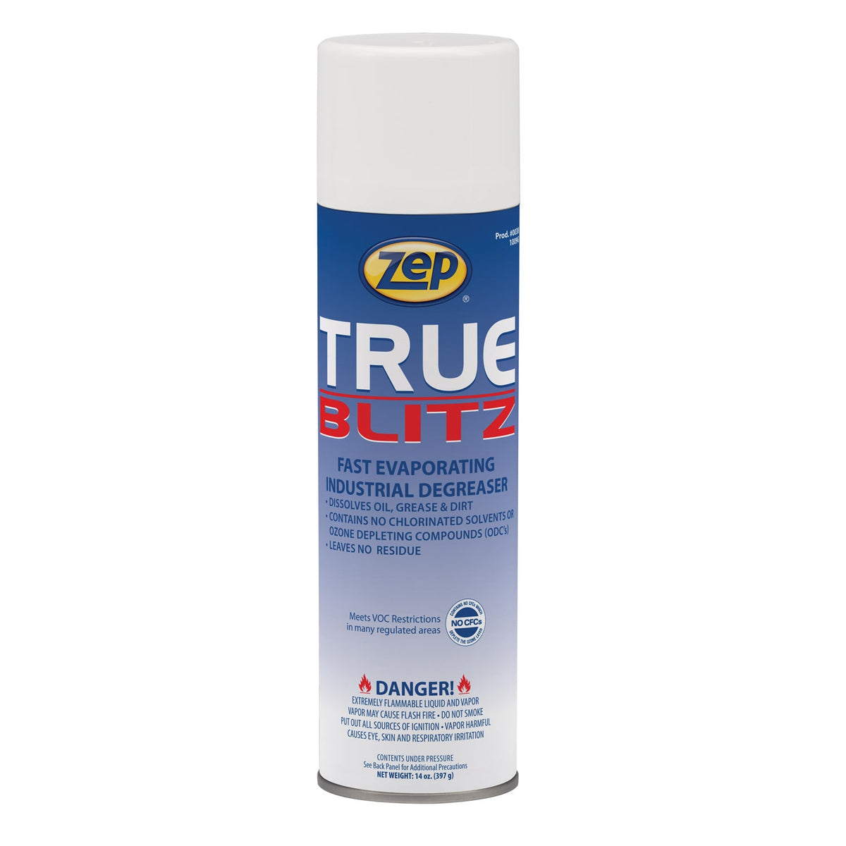 True Blitz Aerosol Fast Evaporating Industrial Degreaser- 14 oz. – Zep Inc.
