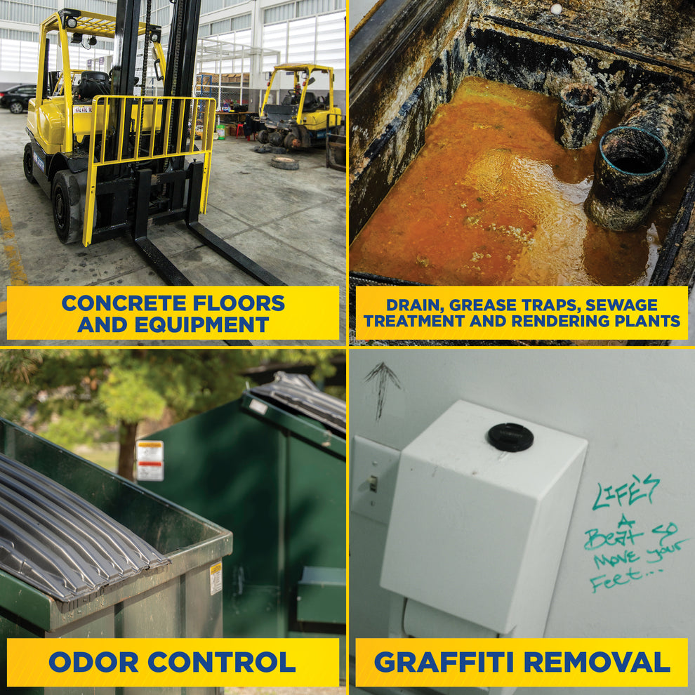 Zep Big Orange Citrus Industrial Degreaser, Deodorizer & Graffiti Remo ...