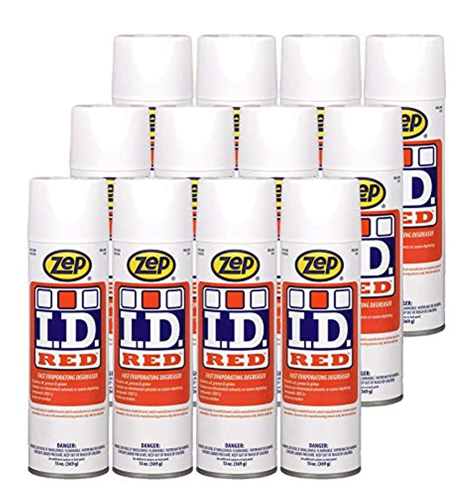 Zep I.D. Red Fast Evaporating Industrial Degreaser – Dissolve Oil, Gre ...
