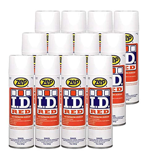 Zep I.D. Red Fast Evaporating Industrial Degreaser – Dissolve Oil, Gre ...