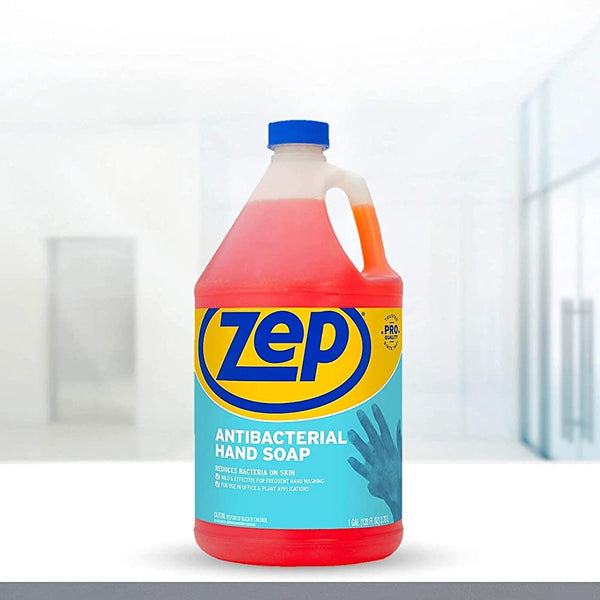 Zep Antibacterial Hand Soap Refill – Kills 99.9% of Bacteria – 1 Gallo ...