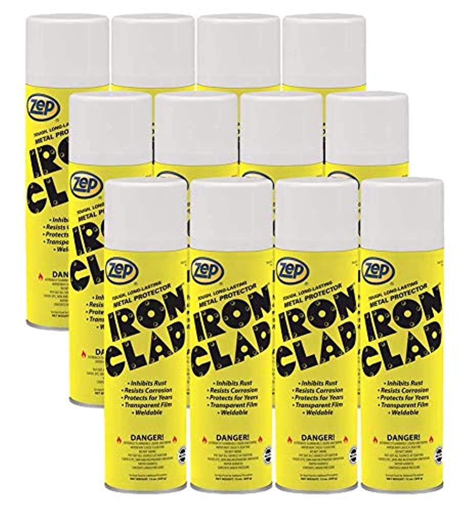 Zep Iron Clad Metal Protector Aerosol – Inhibits Rust and Resists Corr ...