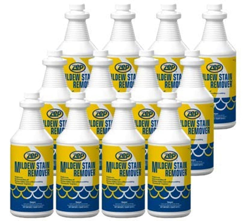 Zep Mildew Stain Remover – Ready-to-Use Mold Stain Remover – 32 oz ...
