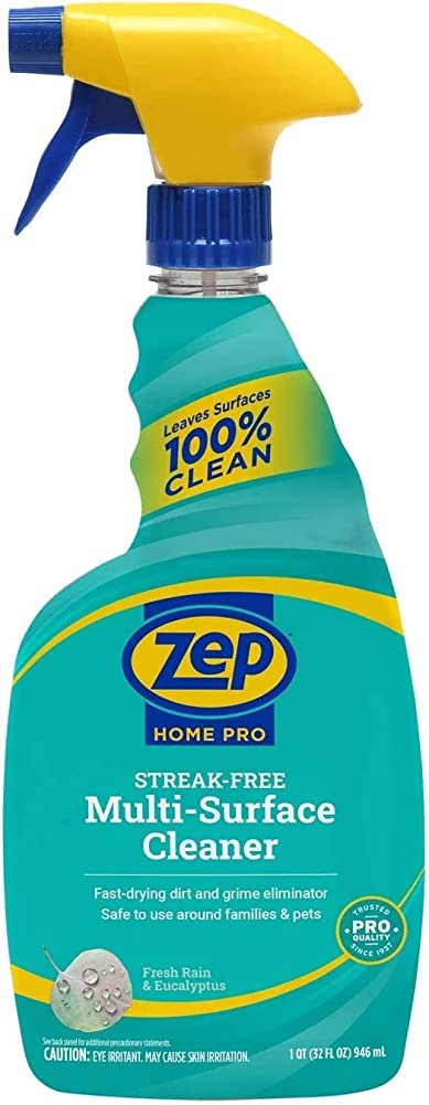 Zep Home Pro Streak-Free Multi-Surface Cleaner - Eliminates Dirt & Gri ...