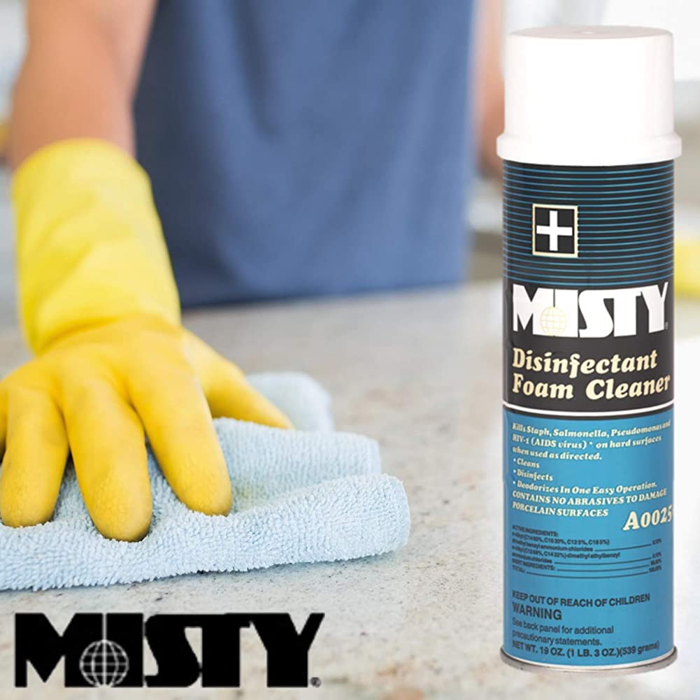 Misty Disinfectant Foam Cleaner - 19 oz. – Zep Inc.