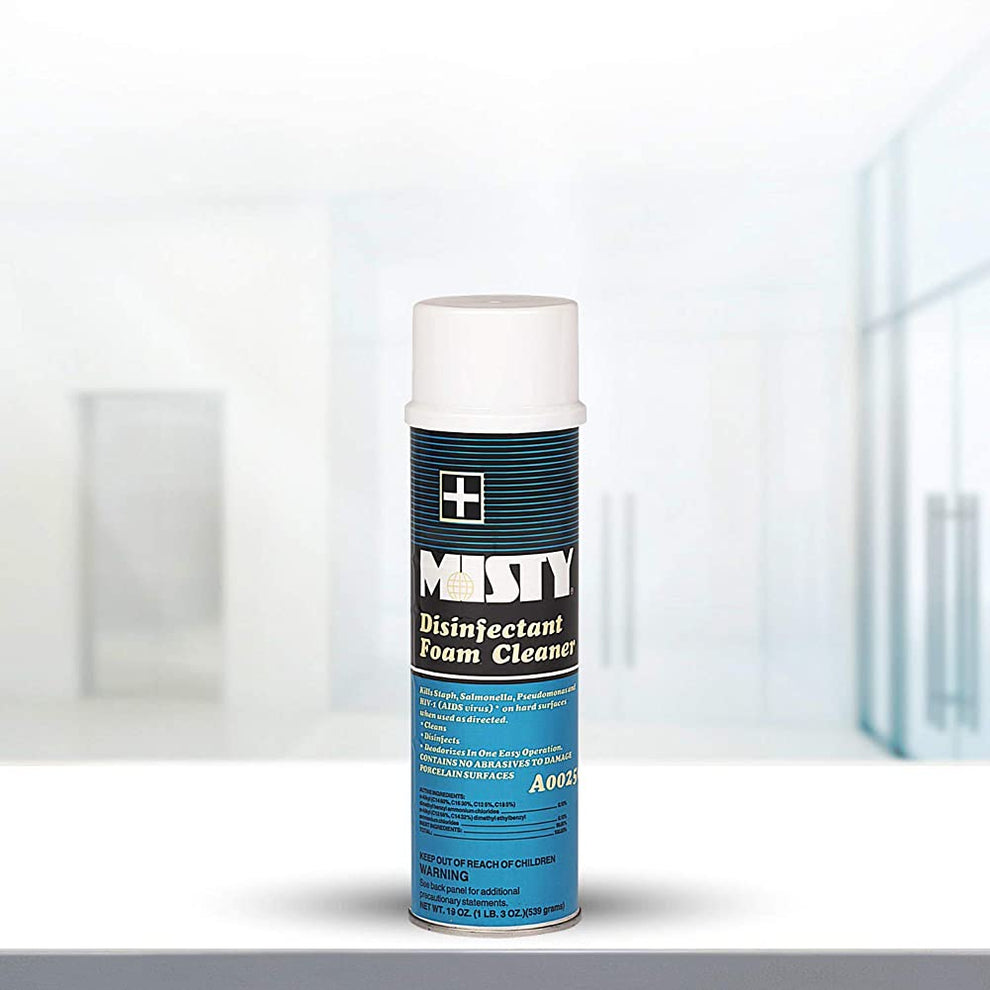 Misty Disinfectant Foam Cleaner - 19 oz. – Zep Inc.