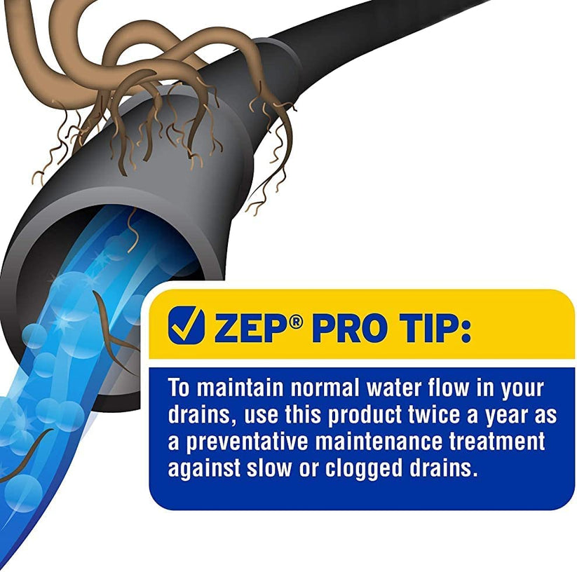 Root Kill - Root Control in Septic Tanks & Leach Lines- 2 Pounds – Zep Inc.