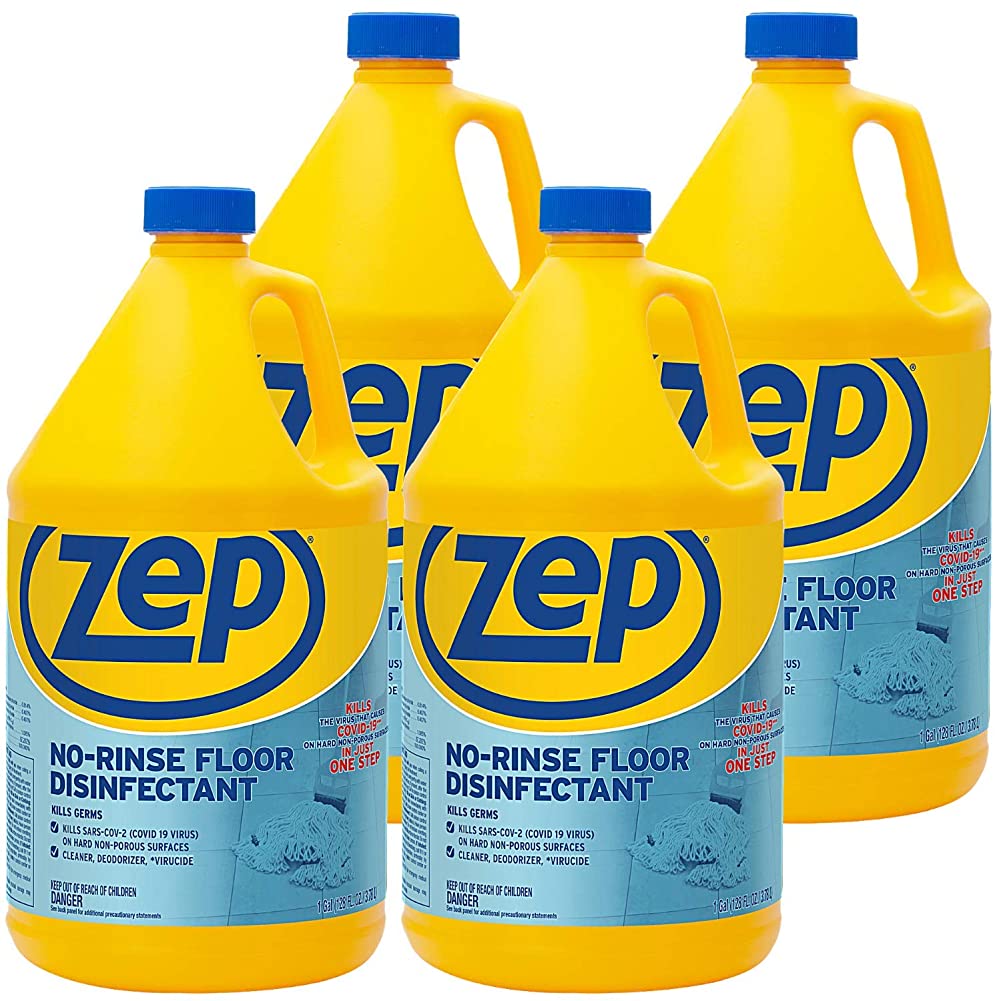 Zep No Rinse Floor Disinfectant - 1 Gallon (Case of 4) ZUNRS128 – Zep Inc.