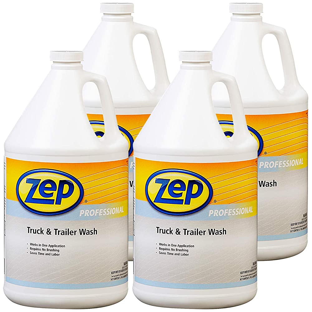 Zep Professional Truck & Trailer Wash – Remove Tough Road Grime – 1 Ga ...