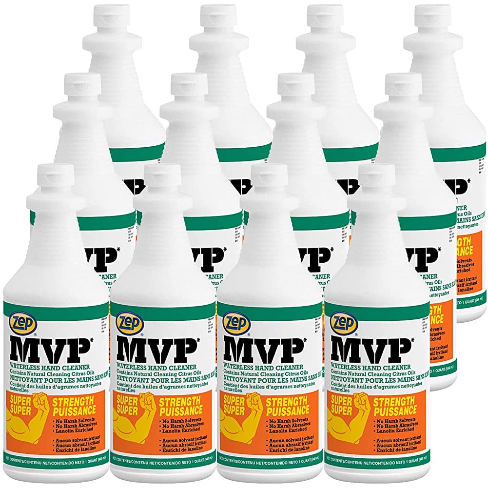 MVP Waterless Hand Cleaner - 32 oz. – Zep Inc.