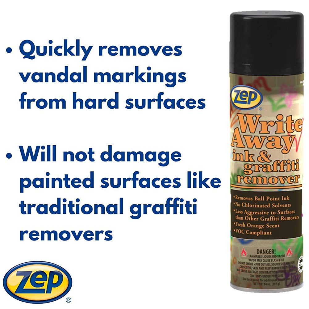 Write Away Ink & Graffiti Remover - 14 oz. – Zep Inc.