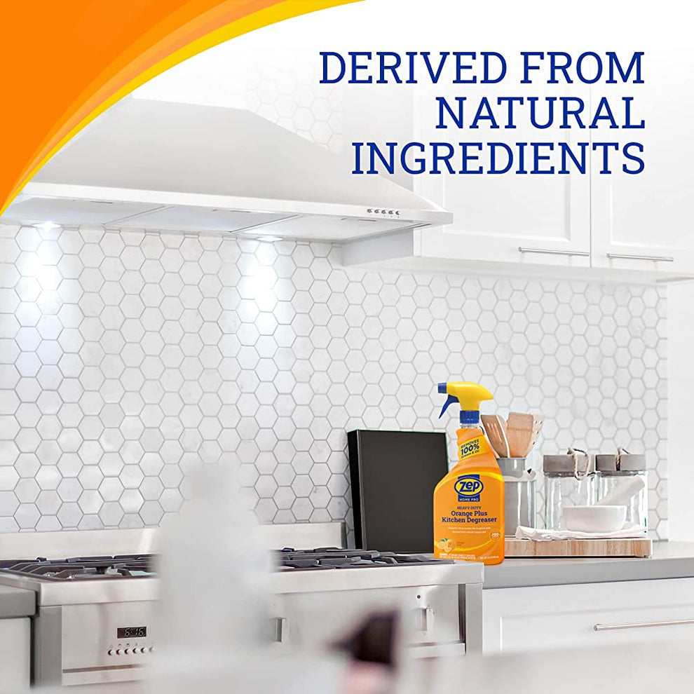 Zep Home Pro Orange Plus Kitchen Degreaser - Heavy-Duty Kitchen Cleane ...