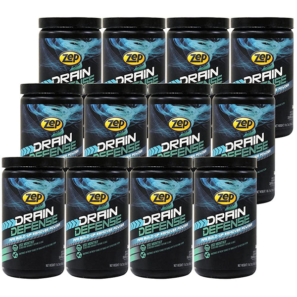 Drain Defense Enzymatic Drain Cleaner Powder - 18 oz. – Zep Inc.