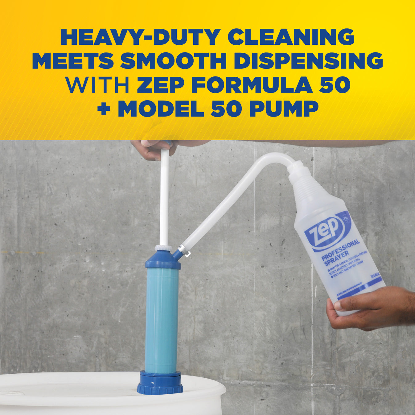 Zep Formula 50 Heavy-Duty Cleaner & Degreaser Concentrate – Industrial – Zep Inc.
