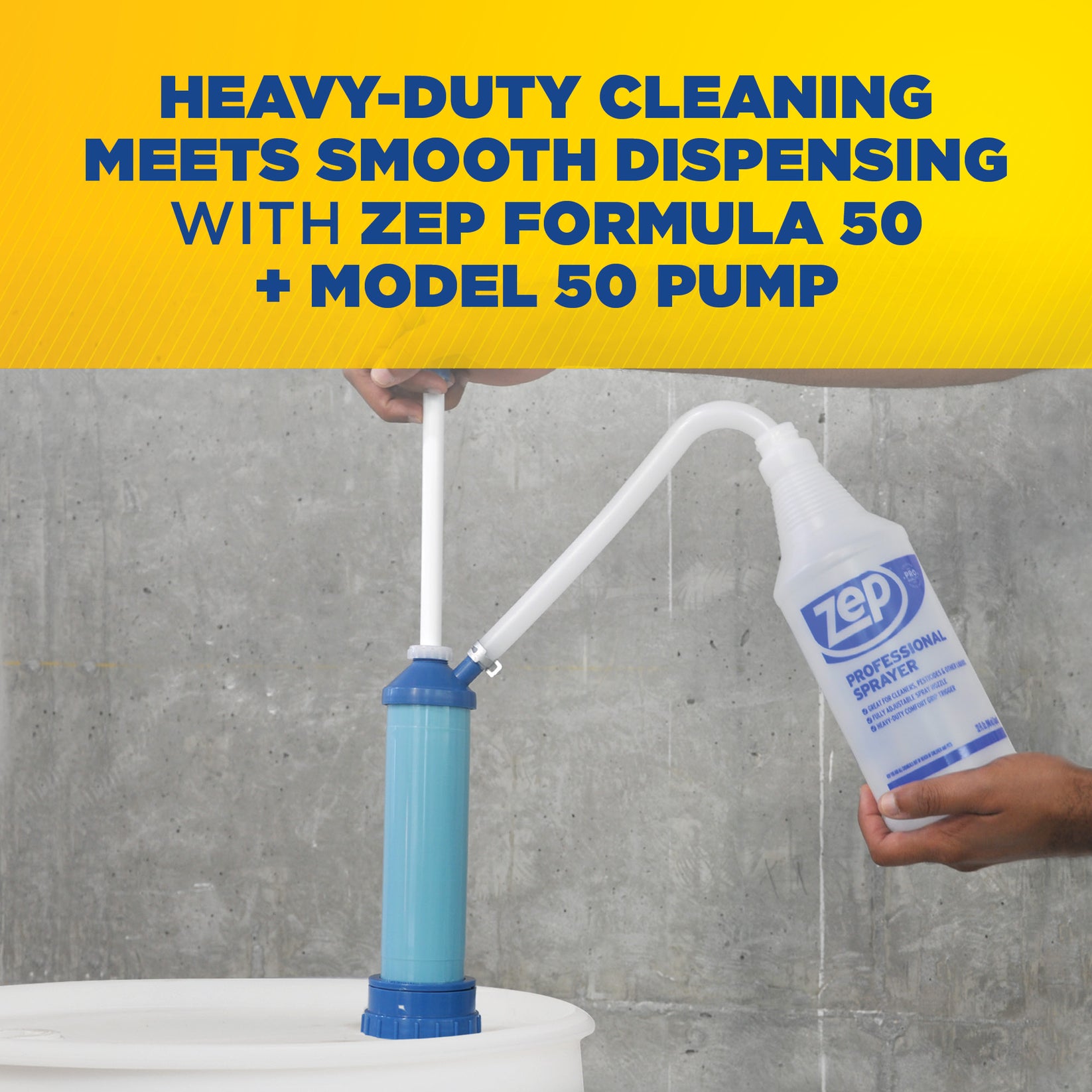 Zep Formula 50 Heavy-Duty Cleaner & Degreaser Concentrate – Industrial – Zep Inc.