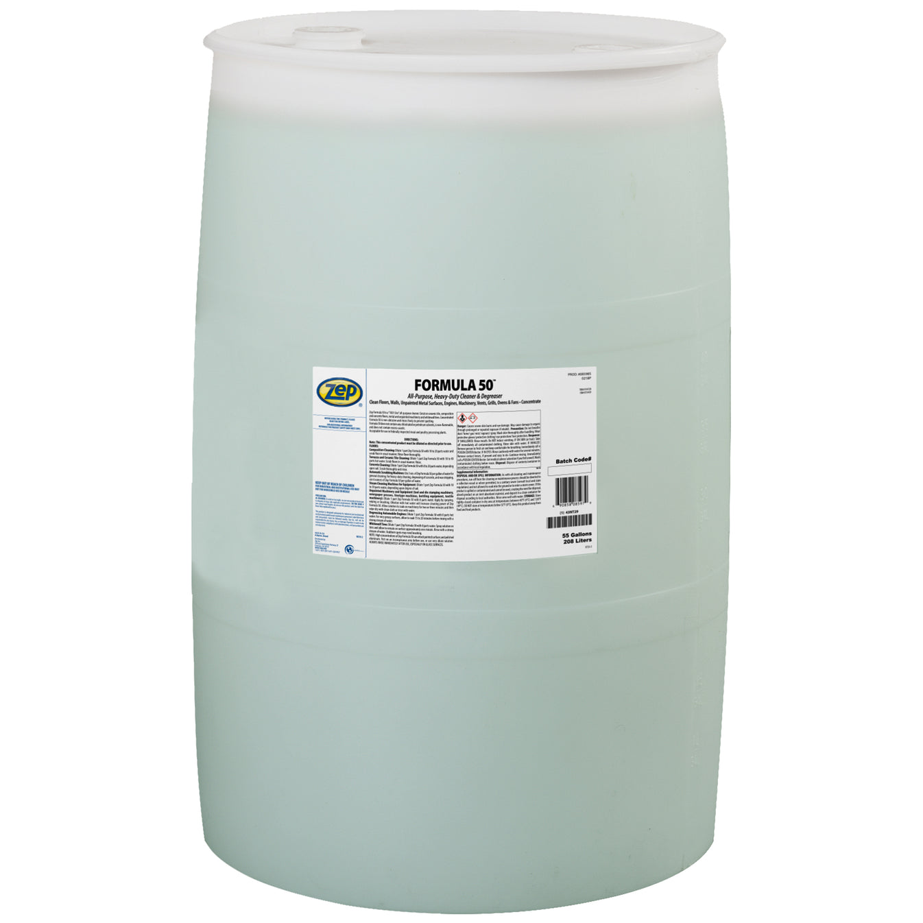 Zep Formula 50 Heavy-Duty Cleaner & Degreaser Concentrate – Industrial ...
