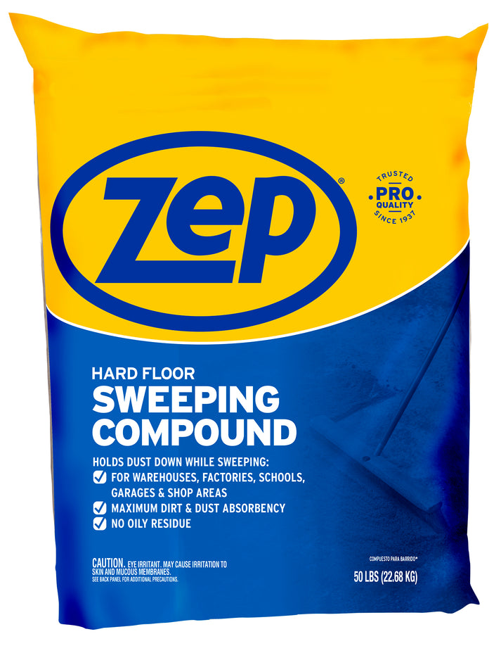 Hard Floor Sweeping Compound- 50 lbs. – Zep Inc.