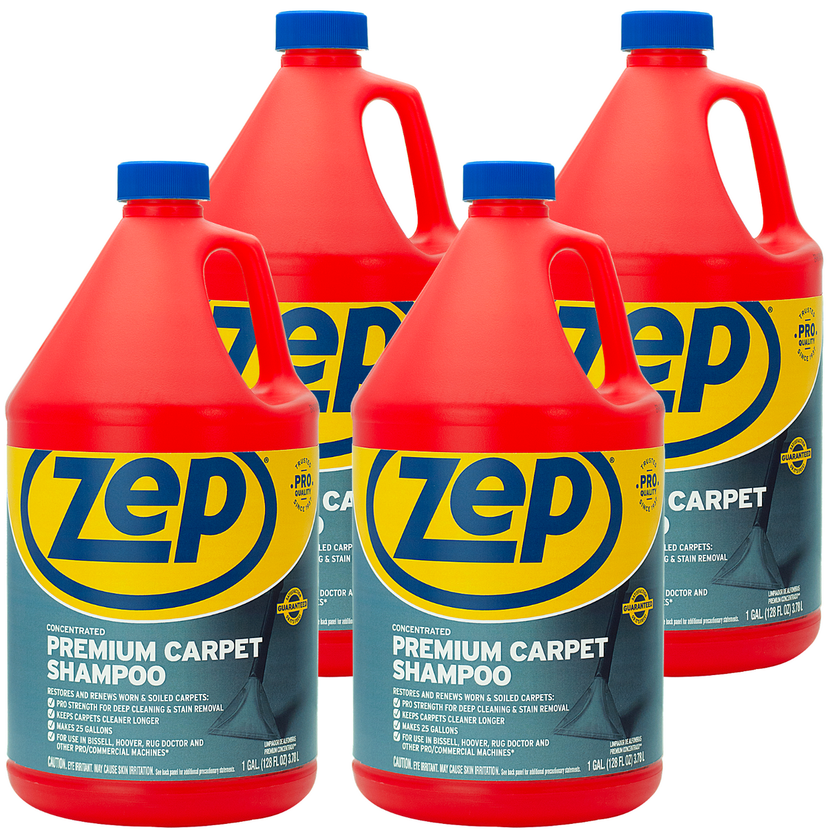 Zep Premium Carpet Shampoo Concentrate – Renews Soiled Carpets – 1 Gal ...