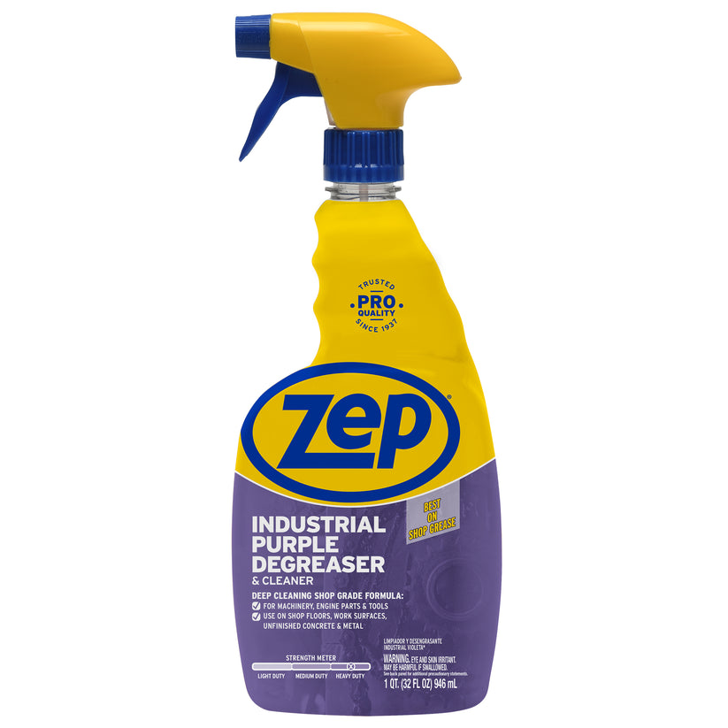 Zep Industrial Purple Cleaner Degreaser and Cleaner Spray - 32 oz – Zep ...