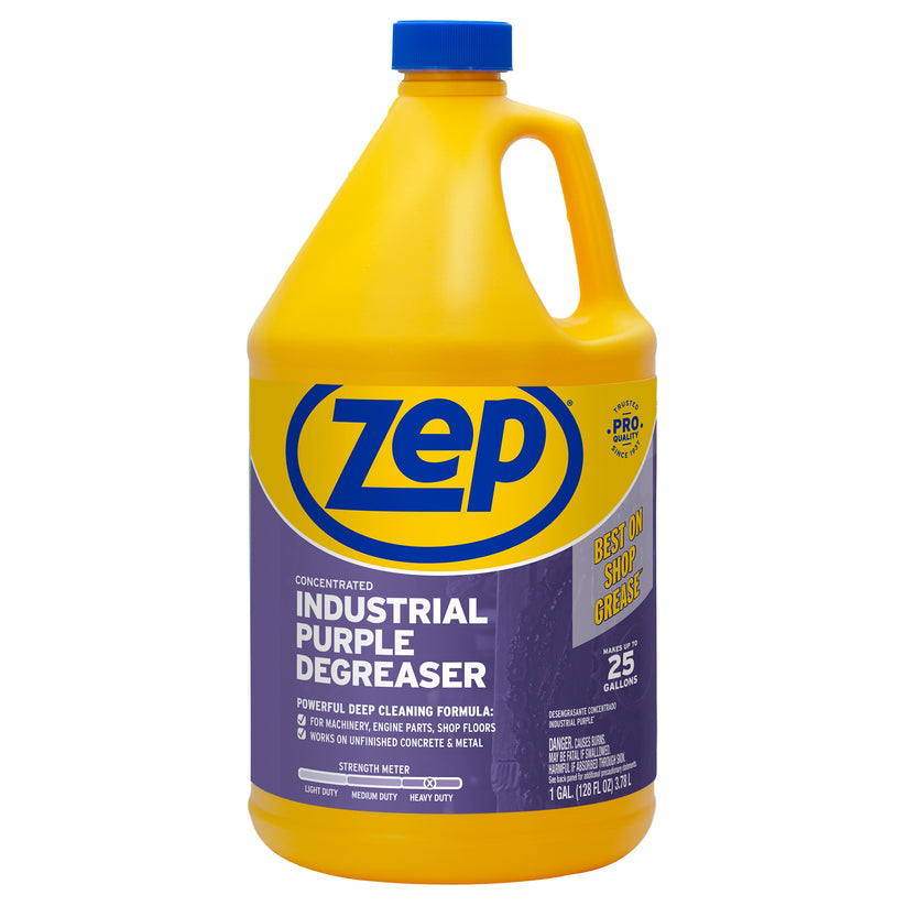 Zep Industrial Purple Cleaner and Degreaser – Engine Degreaser – 1 Gal ...