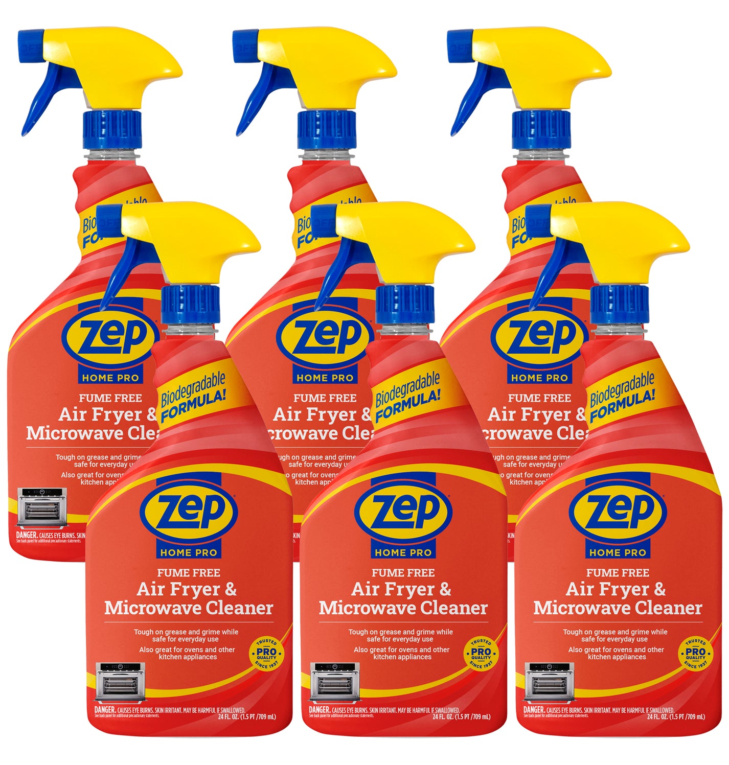 Zep Home Pro Fume-Free Oven, Air Fryer, and Microwave Cleaner - 24 Fl ...