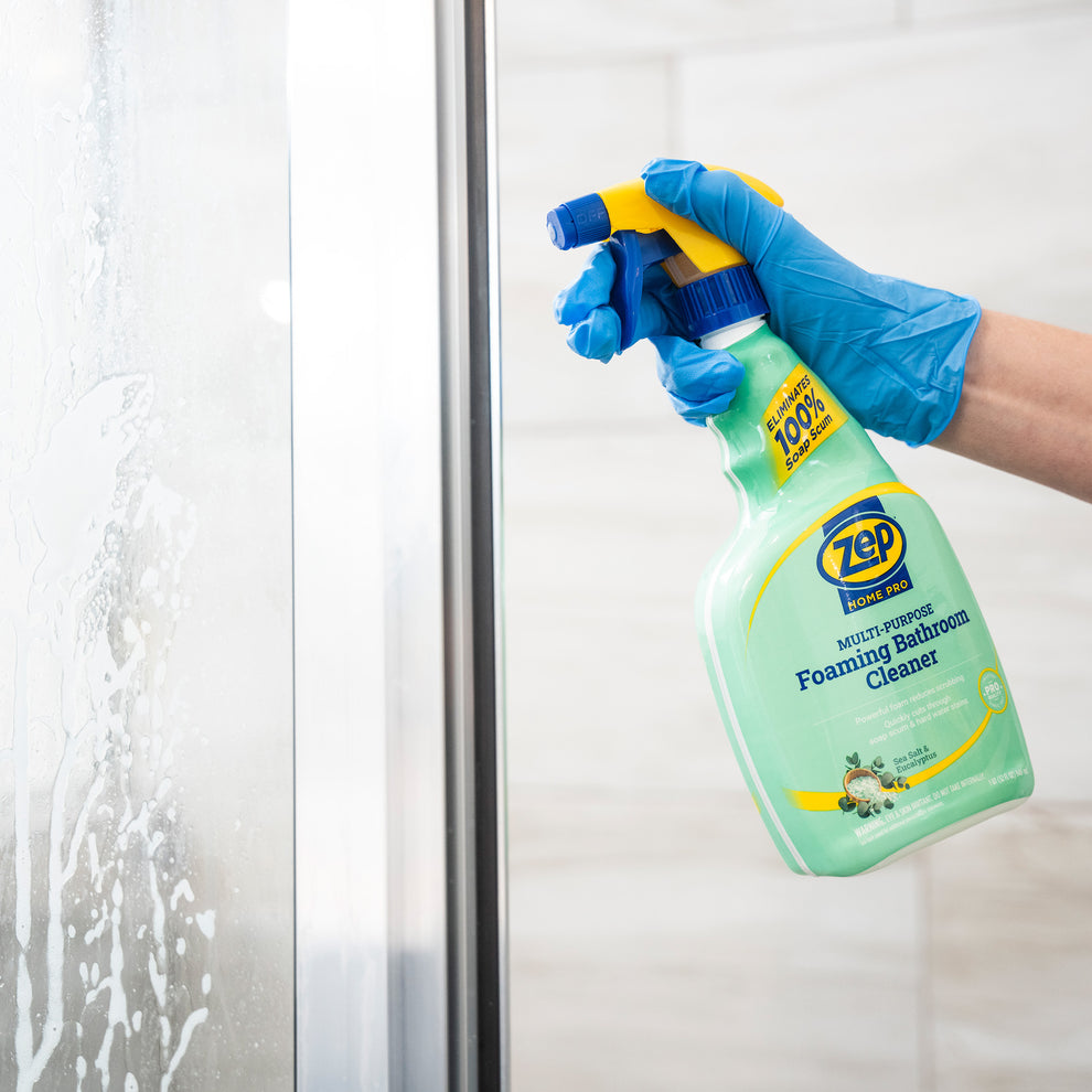 Zep Home Pro Multi-Purpose Foaming Bathroom Cleaner - Bleach-Free, Rem ...