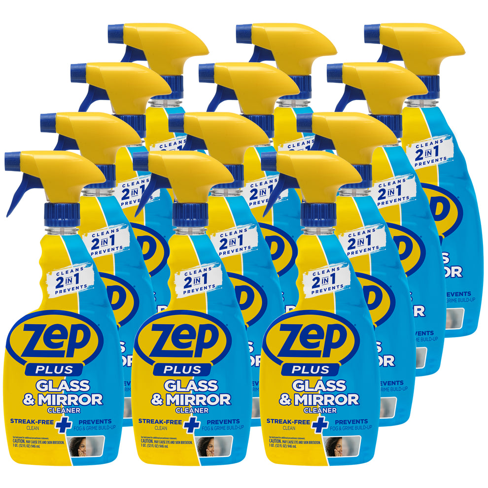 Zep Plus Glass & Mirror Cleaner - 32 Fl. Oz. – Zep Inc.