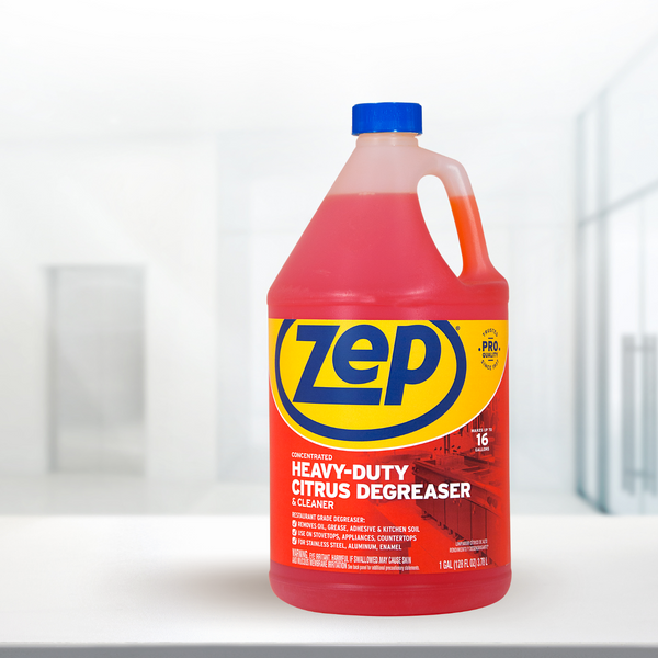 Zep Heavy-Duty Citrus Degreaser and Cleaner – Removes Grease and Grime ...