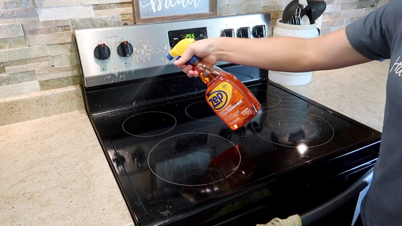 Zep Heavy-Duty Citrus Degreaser and Cleaner – Removes Grease and Grime ...