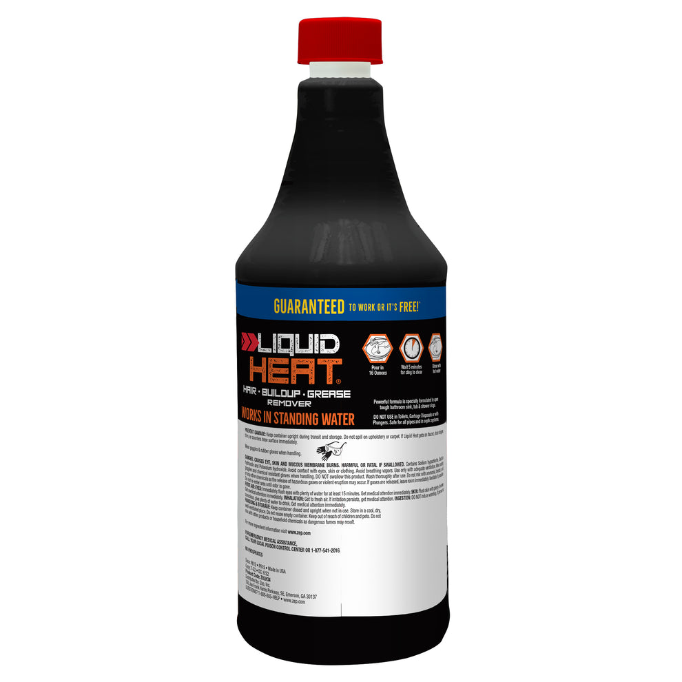 Liquid Heat Drain Opener - 32 Fl. Oz. – Zep Inc.