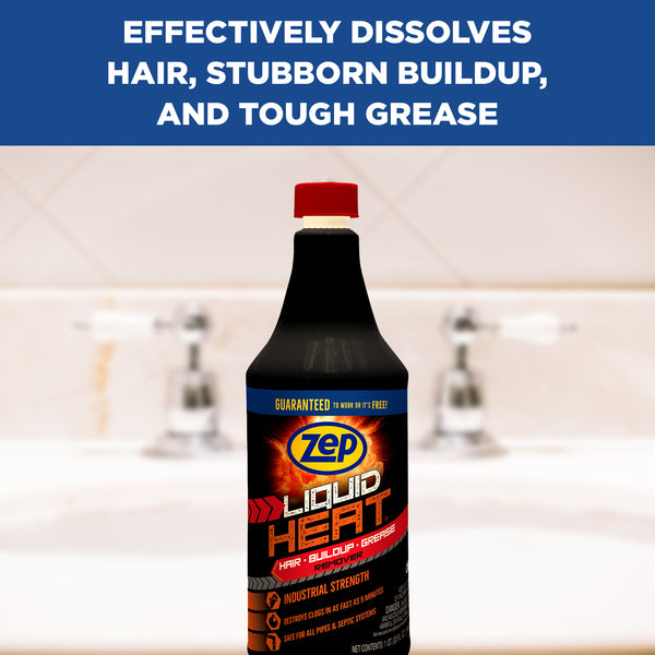 Liquid Heat Drain Opener - 32 Fl. Oz. – Zep Inc.