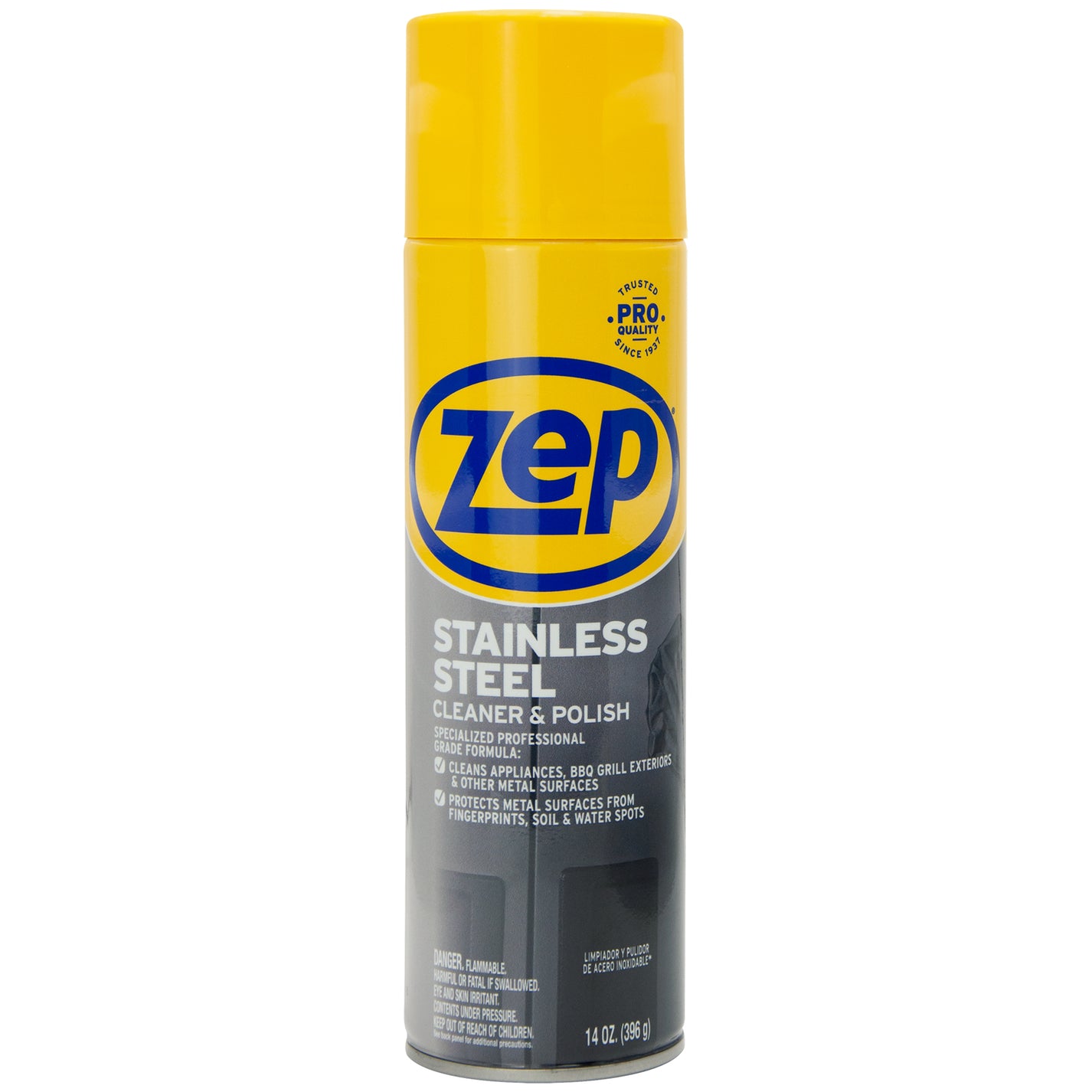 Zep Stainless Steel Cleaner and Polish – Removes Fingerprints and Wate ...
